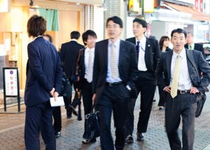 Tokyo Men in Stylish Action - YLF