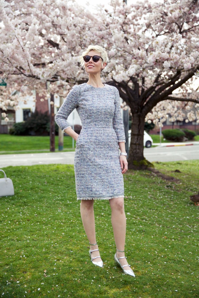 A Wild Card Spring Tweed Suit - YLF