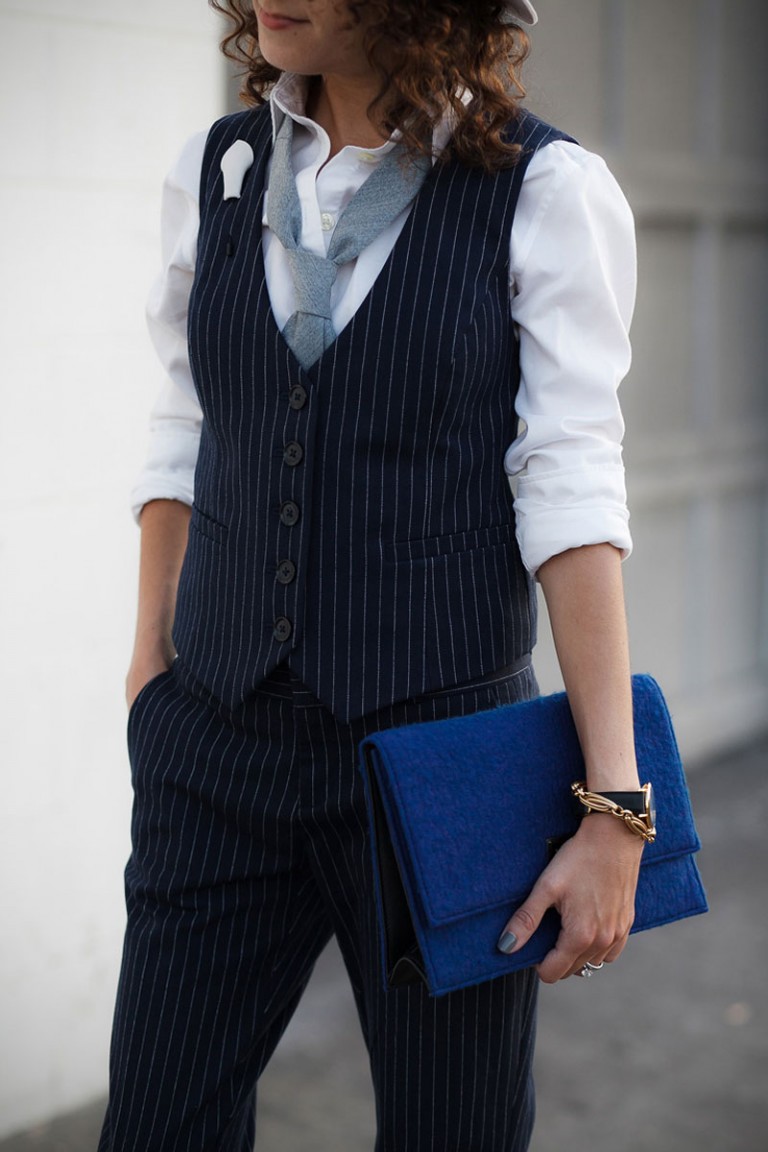 Dandy Suit with Feminine Flair - YLF