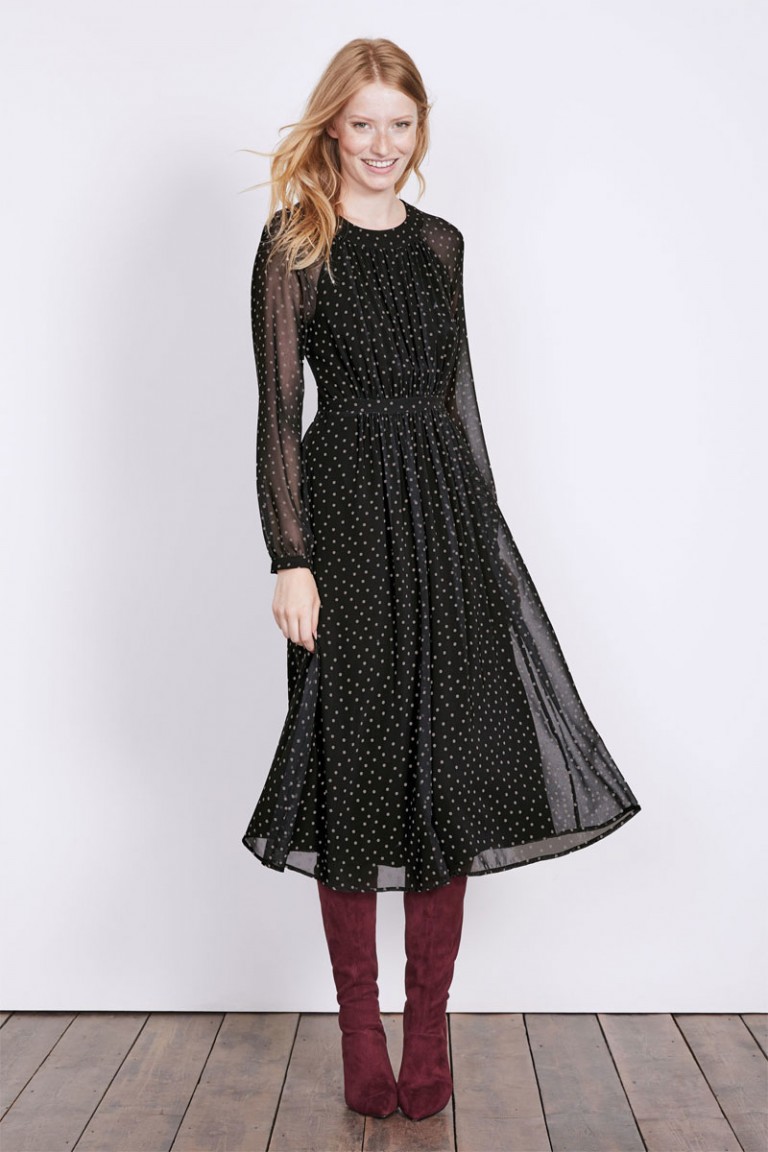 New Dress & Boots Outfit Proportions for Fall - YLF