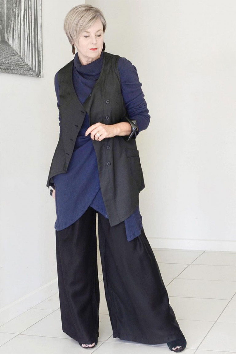 Voluminous Drape and Dramatic Layers - YLF