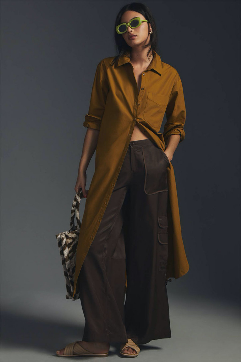 Outfit Formula: Dresses Over Pants - YLF