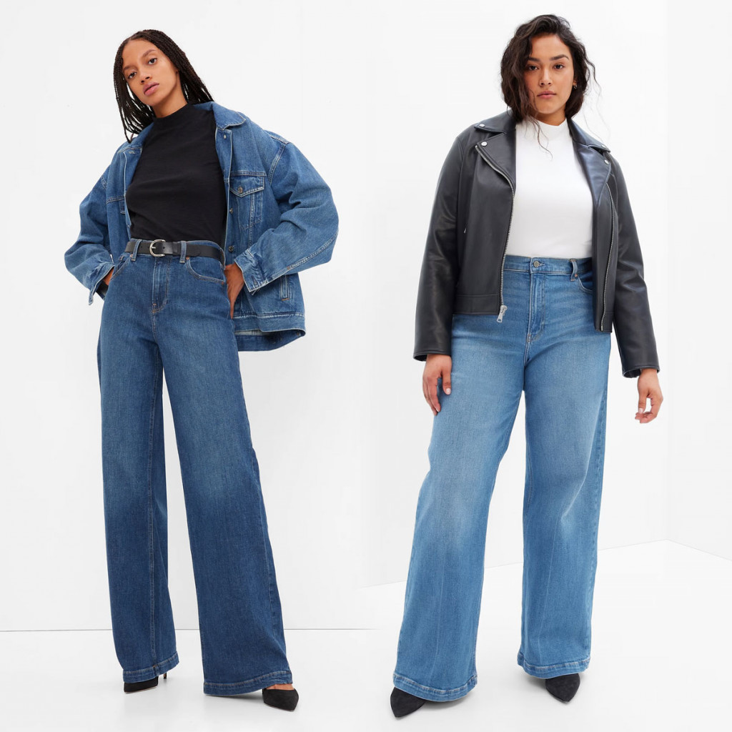 Fab Find: Gap High-Rise Stride Wide-Leg Jeans - YLF