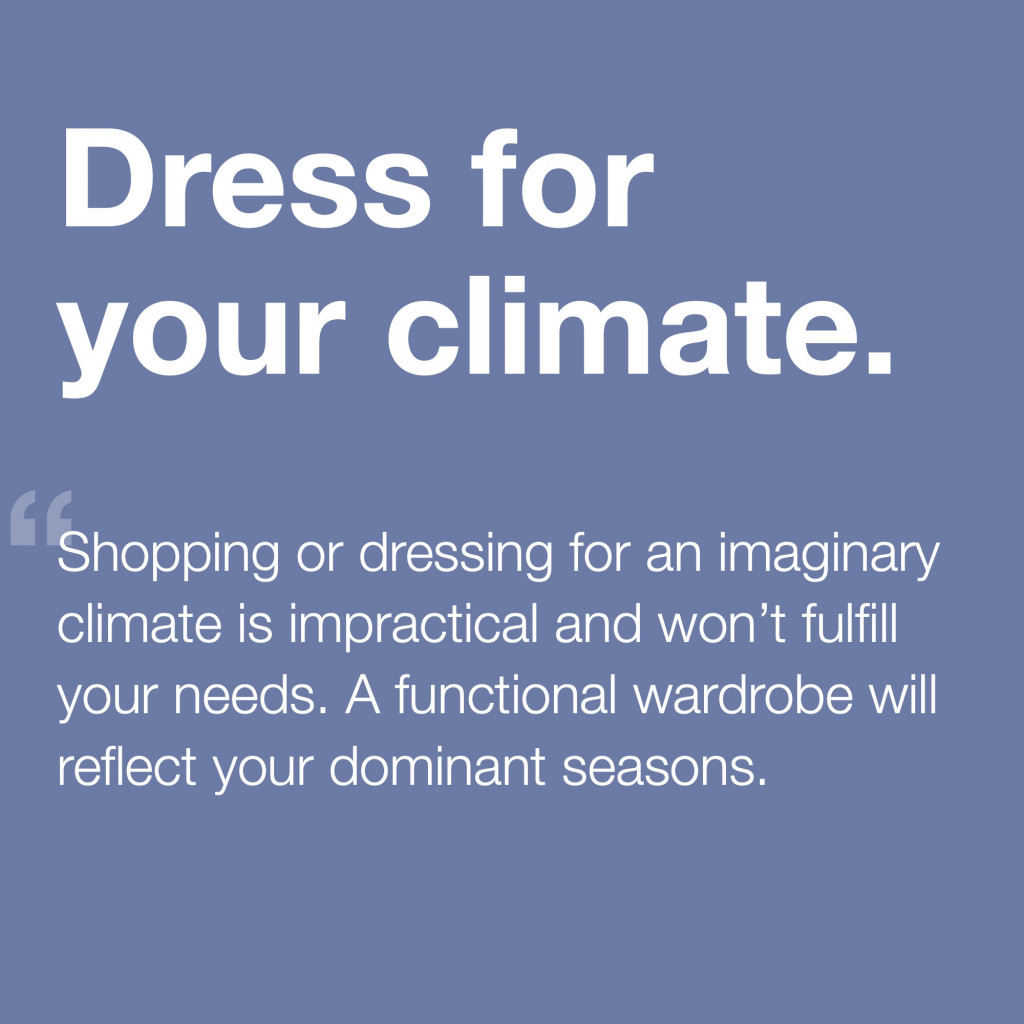 Your Climate Affects Your Wardrobe - YLF
