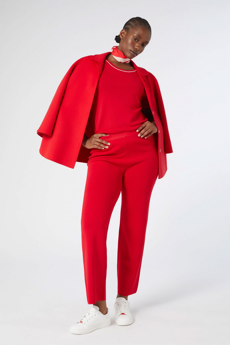 Outfit Formula: Statement Solids and Subtle Patterns - YLF