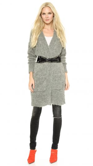 Belting Long Cardigans: Yay or Nay - YLF